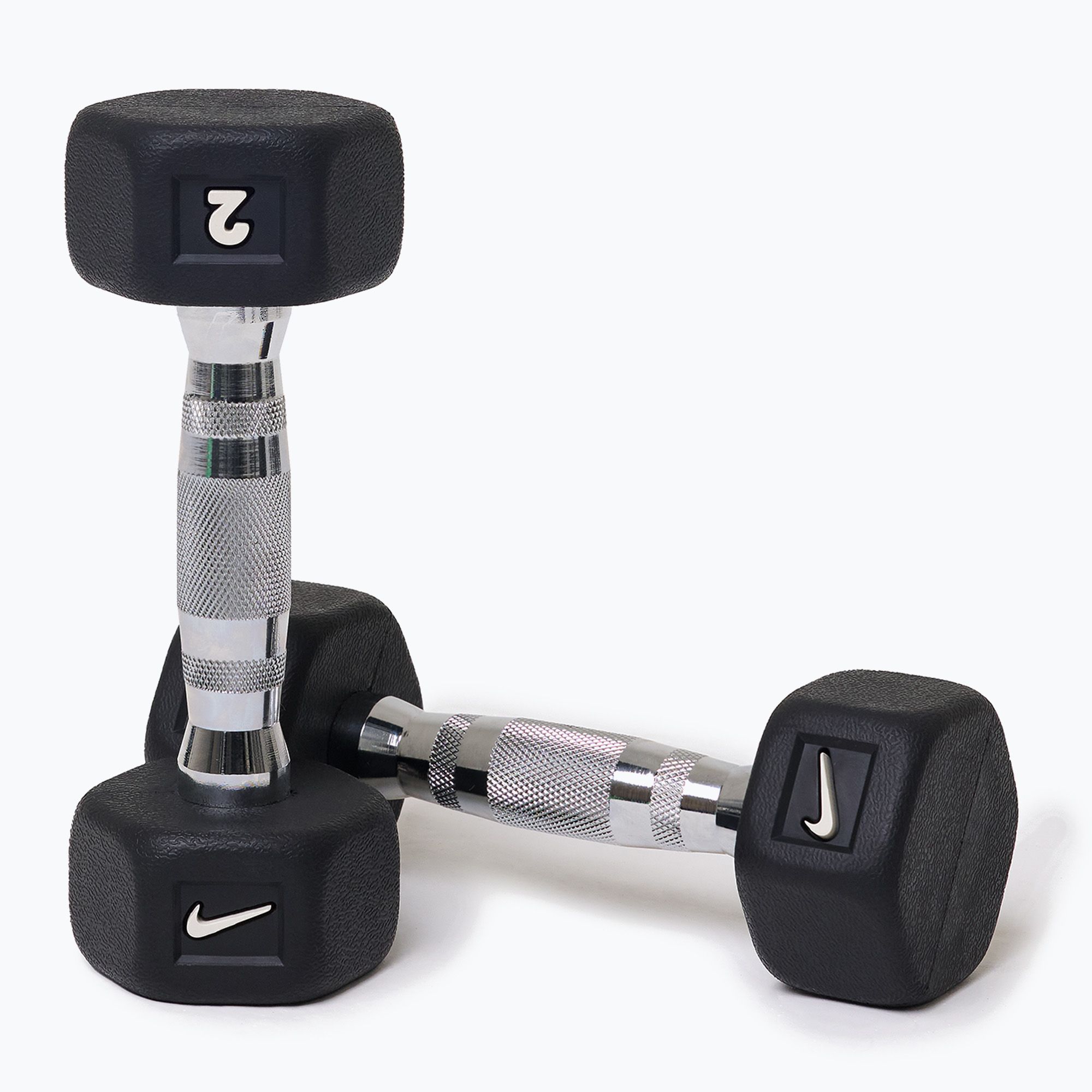 Pogumovaná činka Nike Strength Hex Dumbbell 27,5 kg black/white (DRDK ...