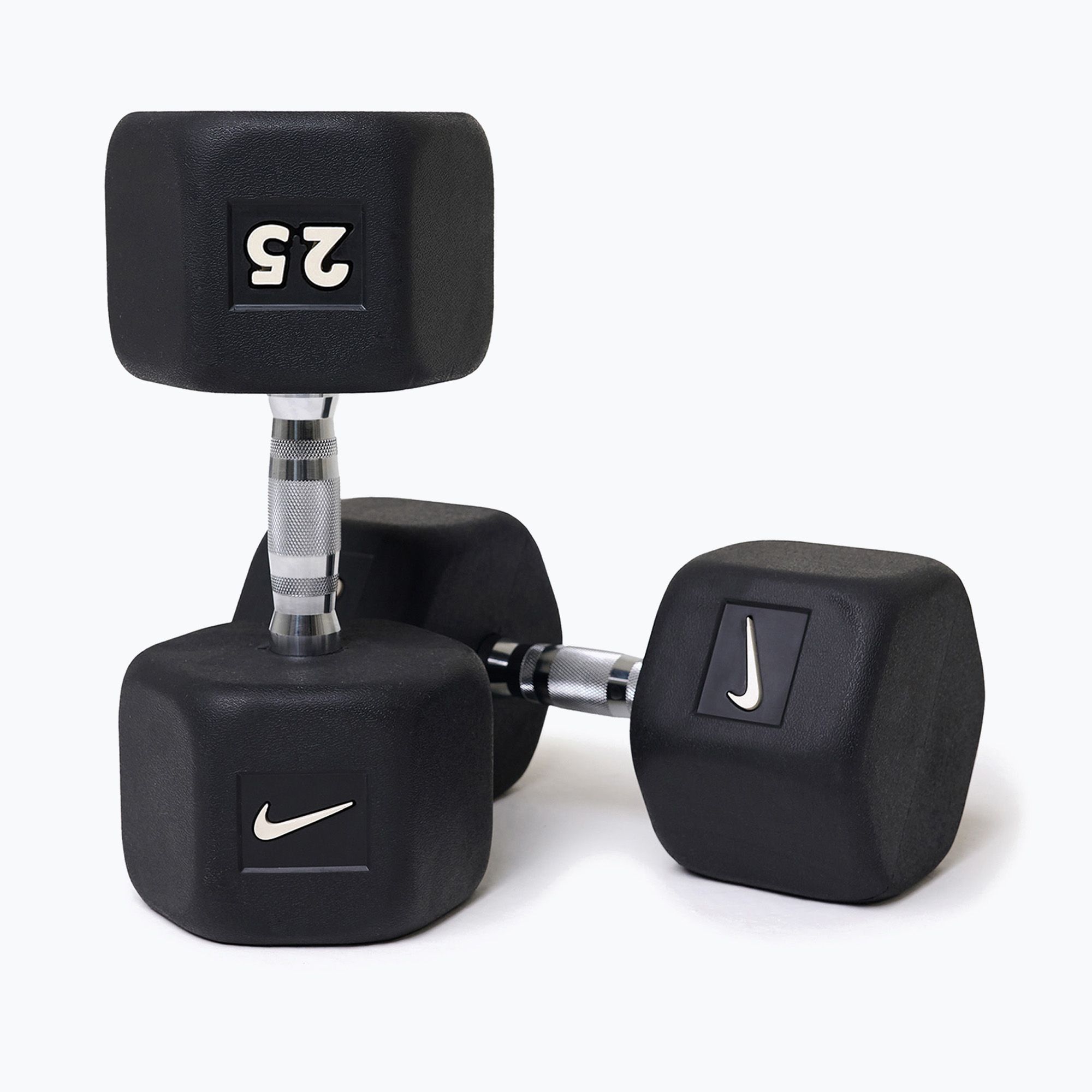 Pogumovaná činka Nike Strength Hex Dumbbell 22,5 kg black/white (DRDK ...