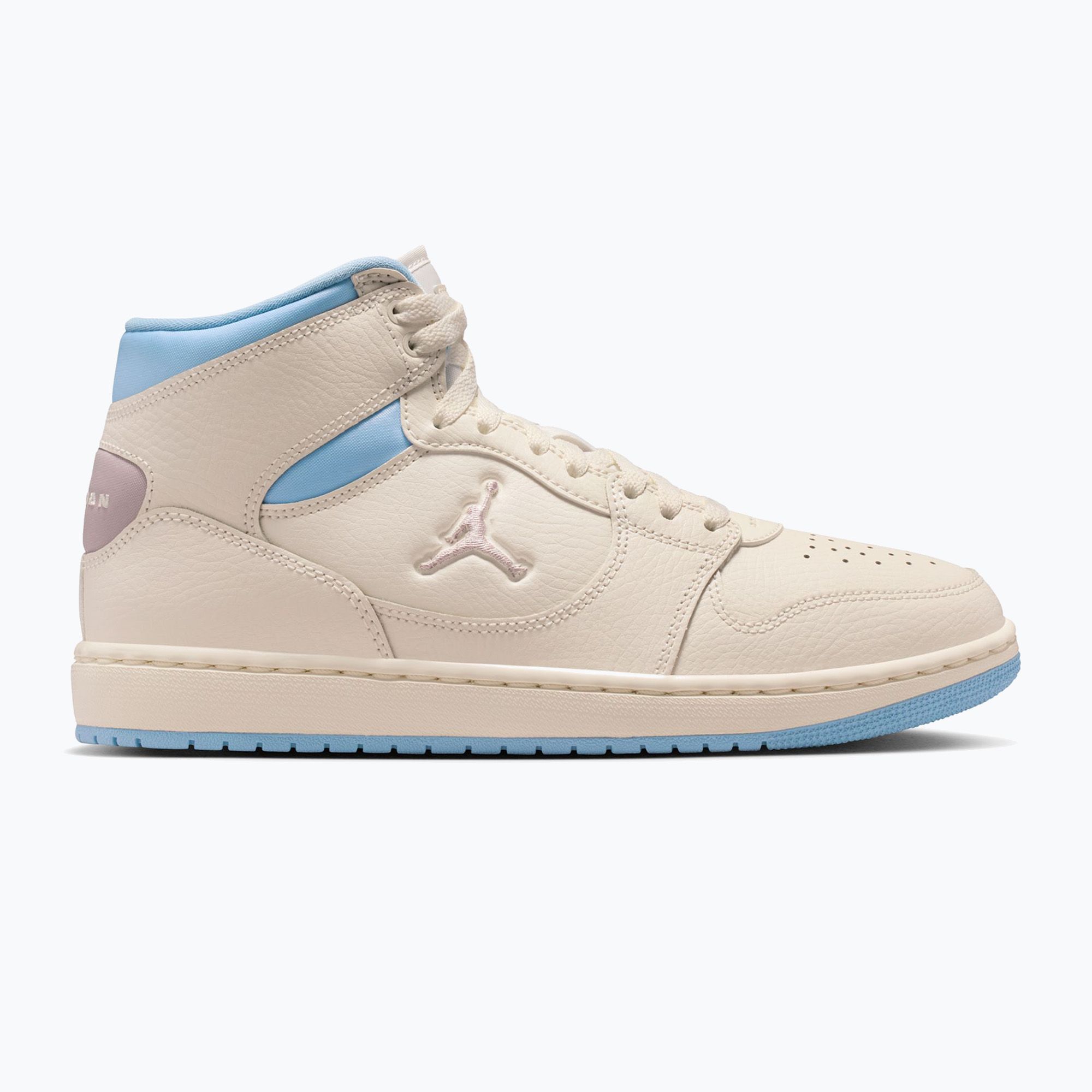 Dámske topánky Nike Jordan Court Connect Mid pale ivory/psychic blue ...